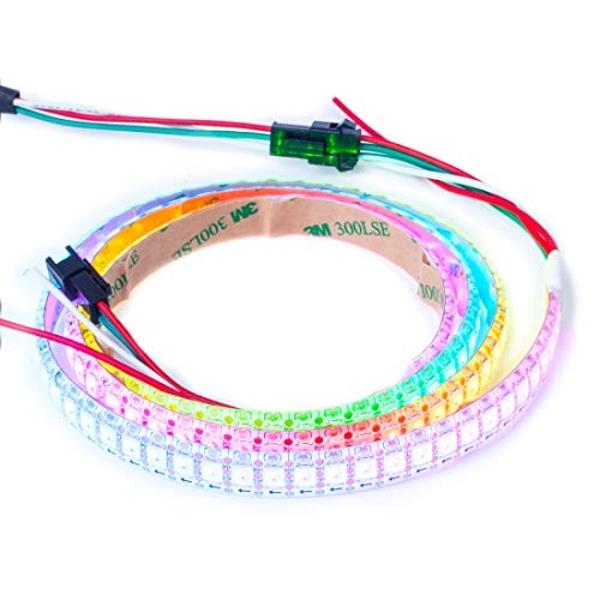 BTF-LIGHTING WS2812B IC RGB 5050SMD Pure Gold Individual Addressable ...