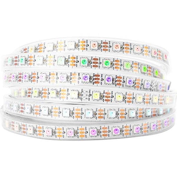 BTF-LIGHTING WS2812B IC RGB 5050SMD Pure Gold Individual Addressable ...