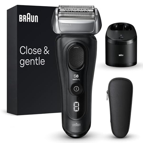 Braun Series 8 8560cc Electric Razor for Men, 4+1 Shaving Elements ...