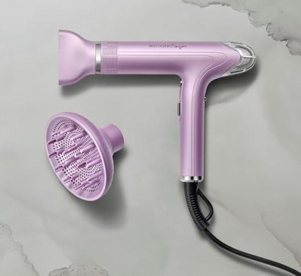 Curlsmith - Defrizzion Travel Hair Dryer with Large Diffuser, for Curly ...