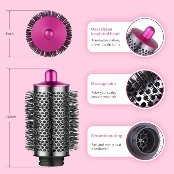 Olivia Garden Multibrush Detachable Thermal Styling Hair Brush Set, XXL ...