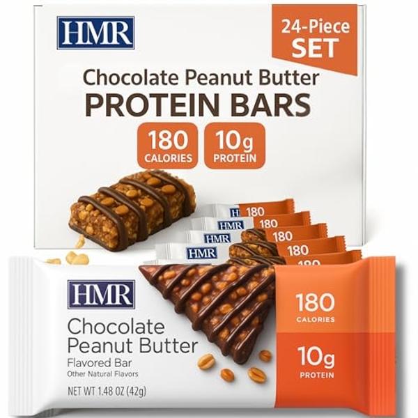 HMR Chocolate Peanut Butter Protein Bar | Nutritious Snack to Support ...