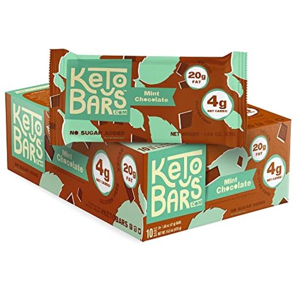 KETO BARS : The Original High Fat, Low Carb, Ketogenic Bar. Gluten Free ...