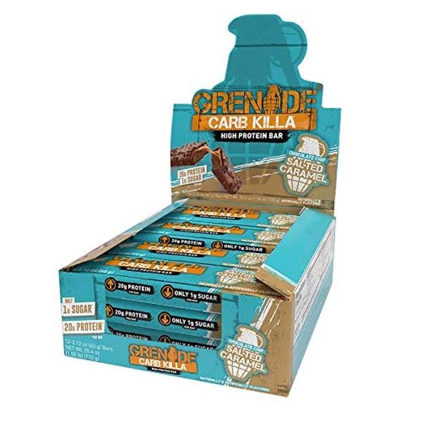 Grenade Carb Killa High Protein and Low Sugar Candy Bar, 12 x 60 g ...