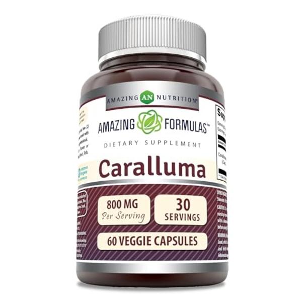 Amazing Formulas Caralluma Supplement | 800 Mg Per Serving | 60 Veggie ...
