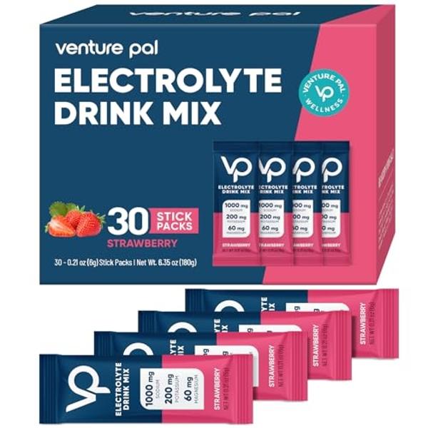 Venture Pal High Sodium Sugar Free Electrolytes Powder Packet ...