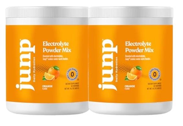 JUNP Electrolytes Powder No Sugar No Carbs – Sweet Tangy Citrus Orange ...