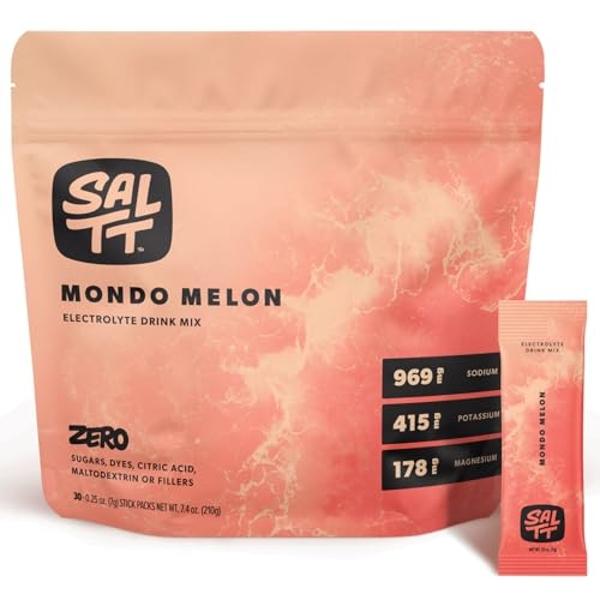 Keto Chow SALTT Electrolytes Powder Flavored Drink Mix - Mondo Melon ...