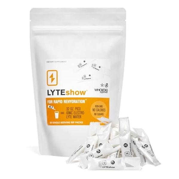 LyteShow Electrolyte Drops for Water Sugar-Free for Hydration and ...