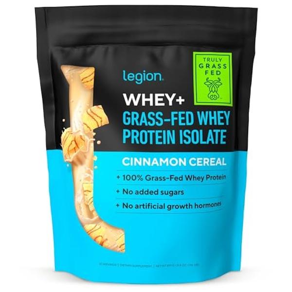 LEGION Whey+ Protein Whey Isolate from Grass Fed Cows - Whey Protein ...