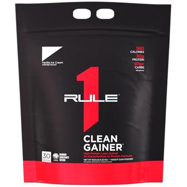 Rule One Proteins, R1 Clean Gainer - High-Protein Lean Gain Formula ...