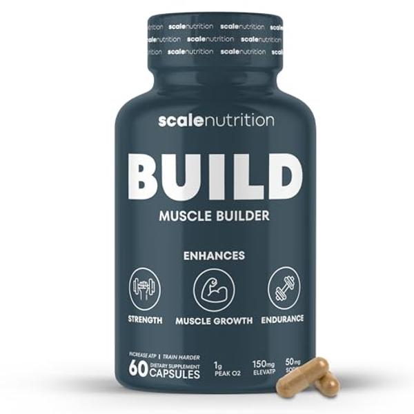 Build - Muscle Builder Supplement for Muscle Growth, Strength, Weight ...