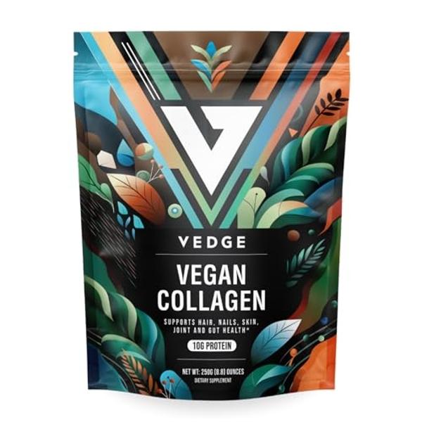 vedge Vegan Collagen Powder - Plant-Based Collagen Supplements for Hair ...