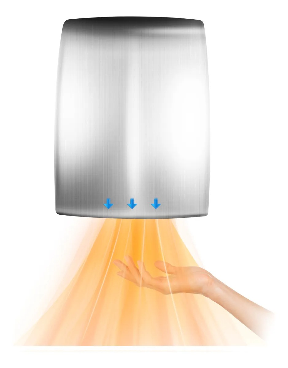 Secador Manos Automático Bajo Consumo Sensor Infrarrojo 110v