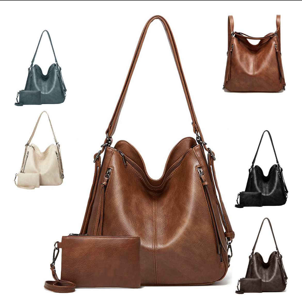 Set 2 Bolsas De Mano Bandolera Hombro