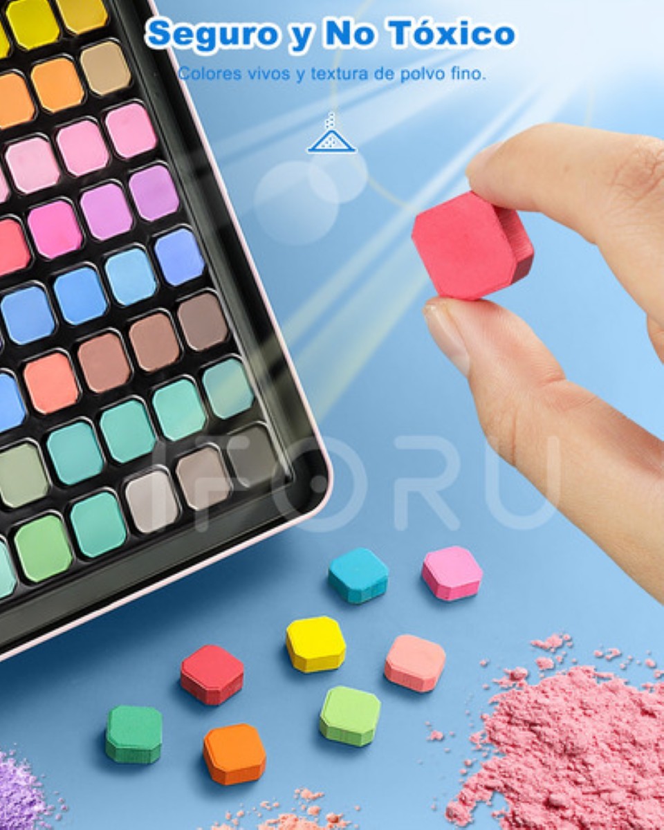 Acuarelas Profesionales Lonk Acuarelas Sólidas 48 Colores
