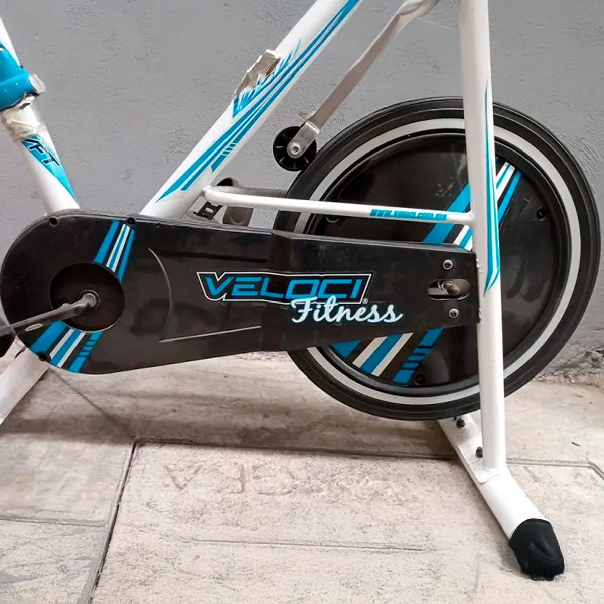Bicicleta Veloci Reacondicionado Fitness Blanco