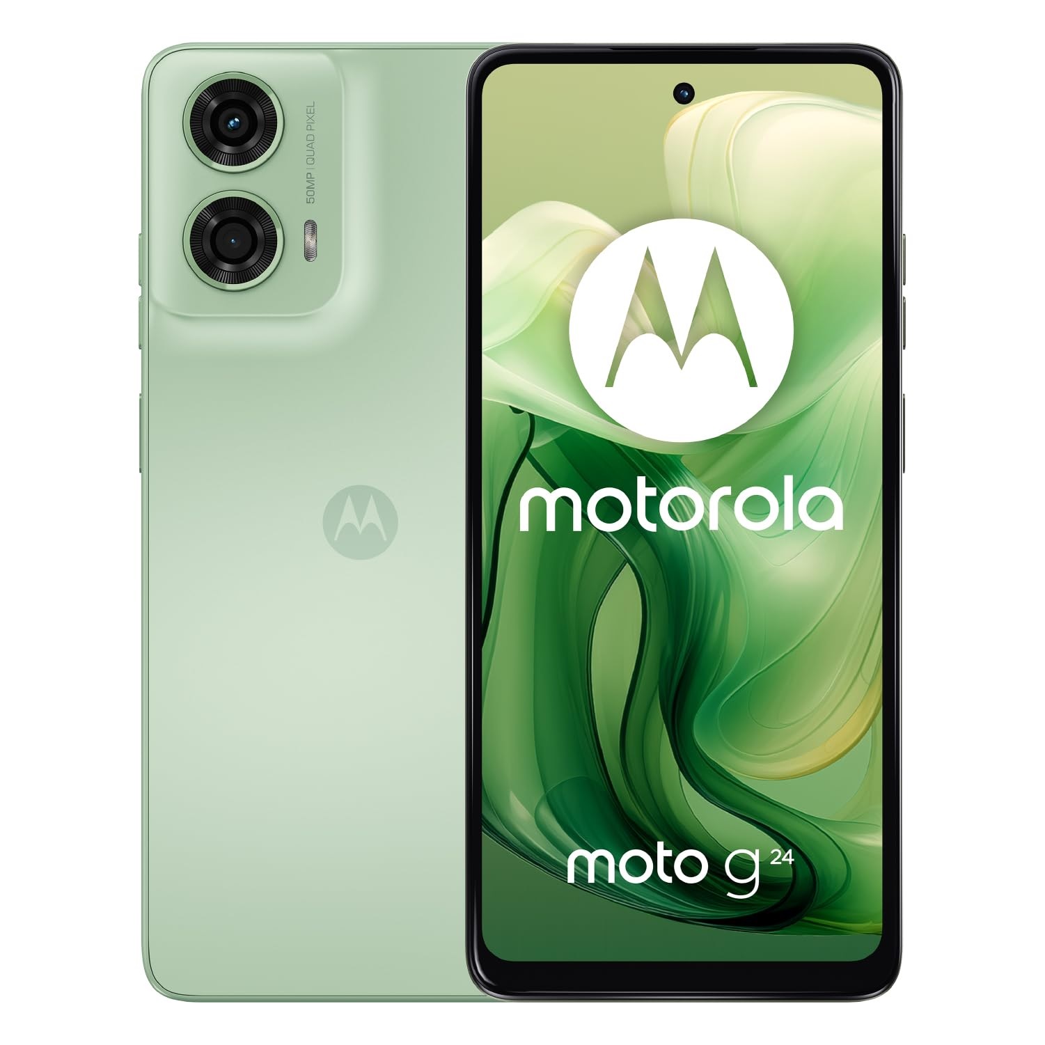 Motorola G24 128Gb 8Ram Dual Sim Color Verde Nuevo Liberado