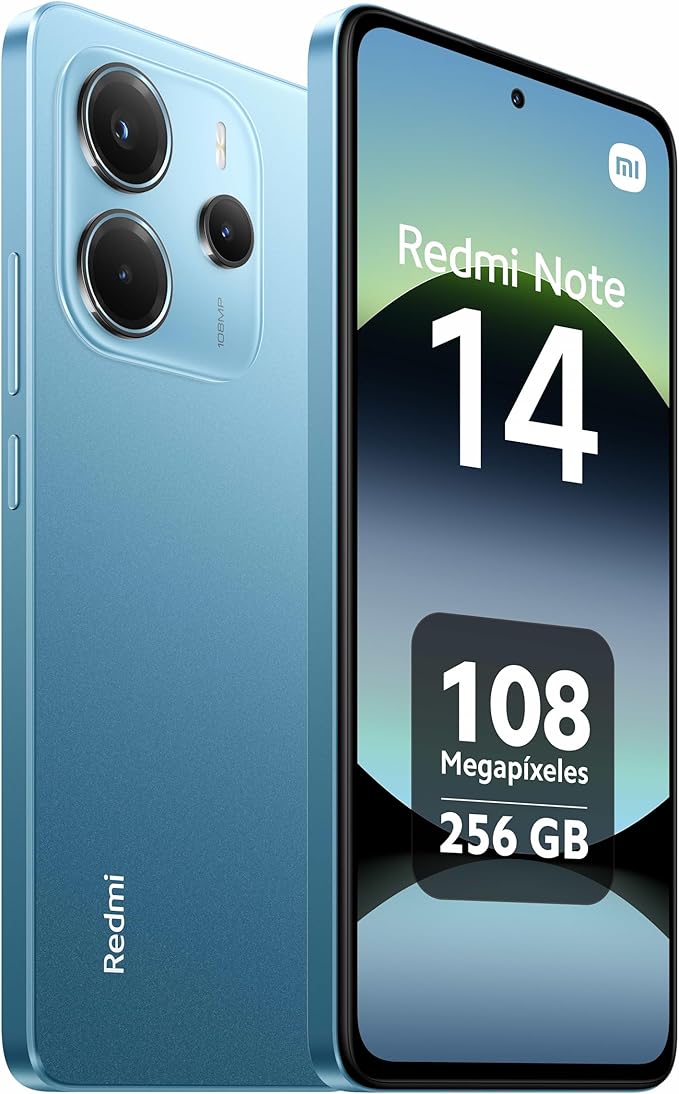 Equipo nuevo Redmi Note14 color Azul 256GB