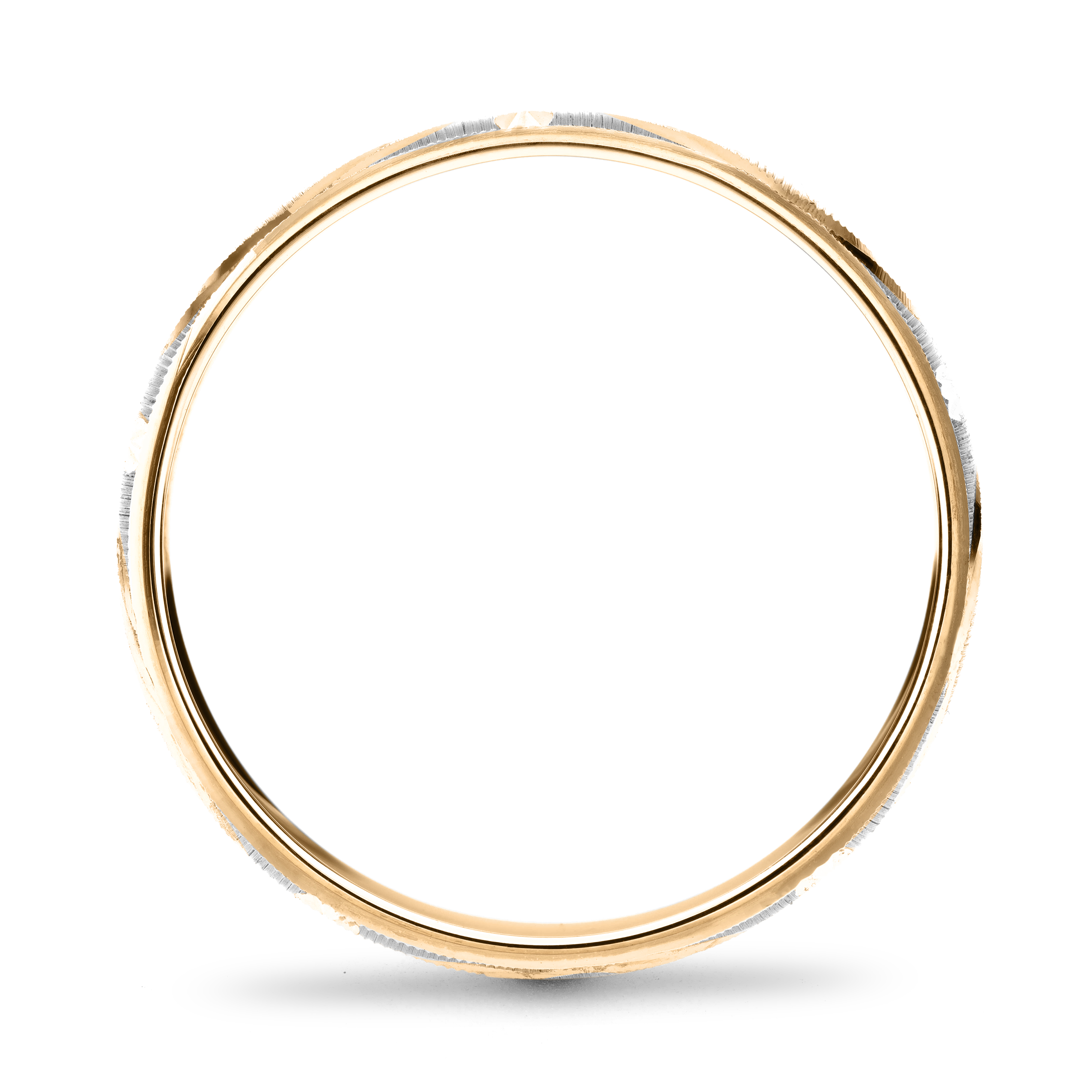 Argolla de Matrimonio Oro 14k 6mm Mano Forjada