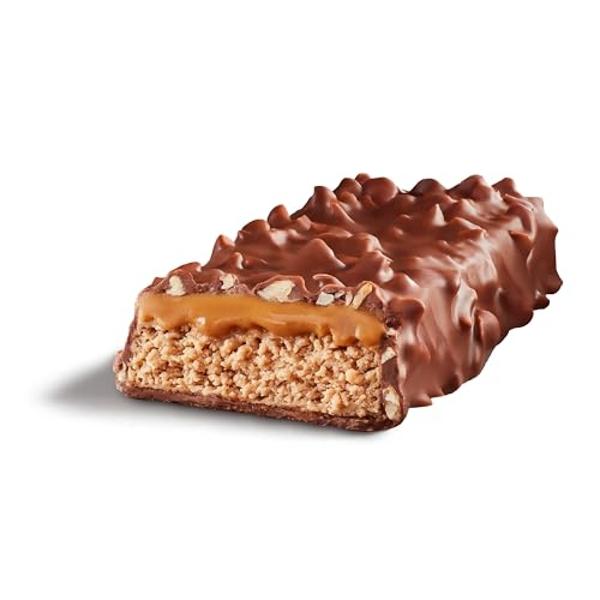 Barra de proteína Quest Nutrition de chocolate crujiente, caramelo y ...