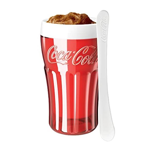 ZOKU Coca-Cola Float & Slushy Maker, vaso retro para preparar y servir ...