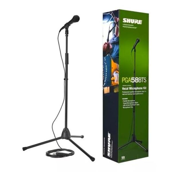 Kit de rendimiento escénico Shure con micrófono vocal dinámico ...