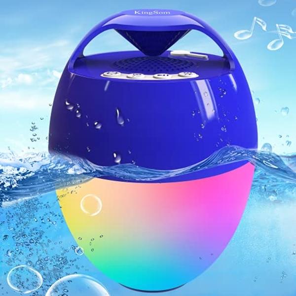 Altavoces portátiles Bluetooth para piscina, altavoz para jacuzzi con ...