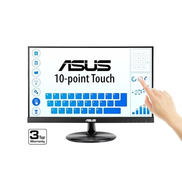 Monitor ASUS VT229H de 21,5" IPS 1080P con tecnología Eye Care, 10 ...