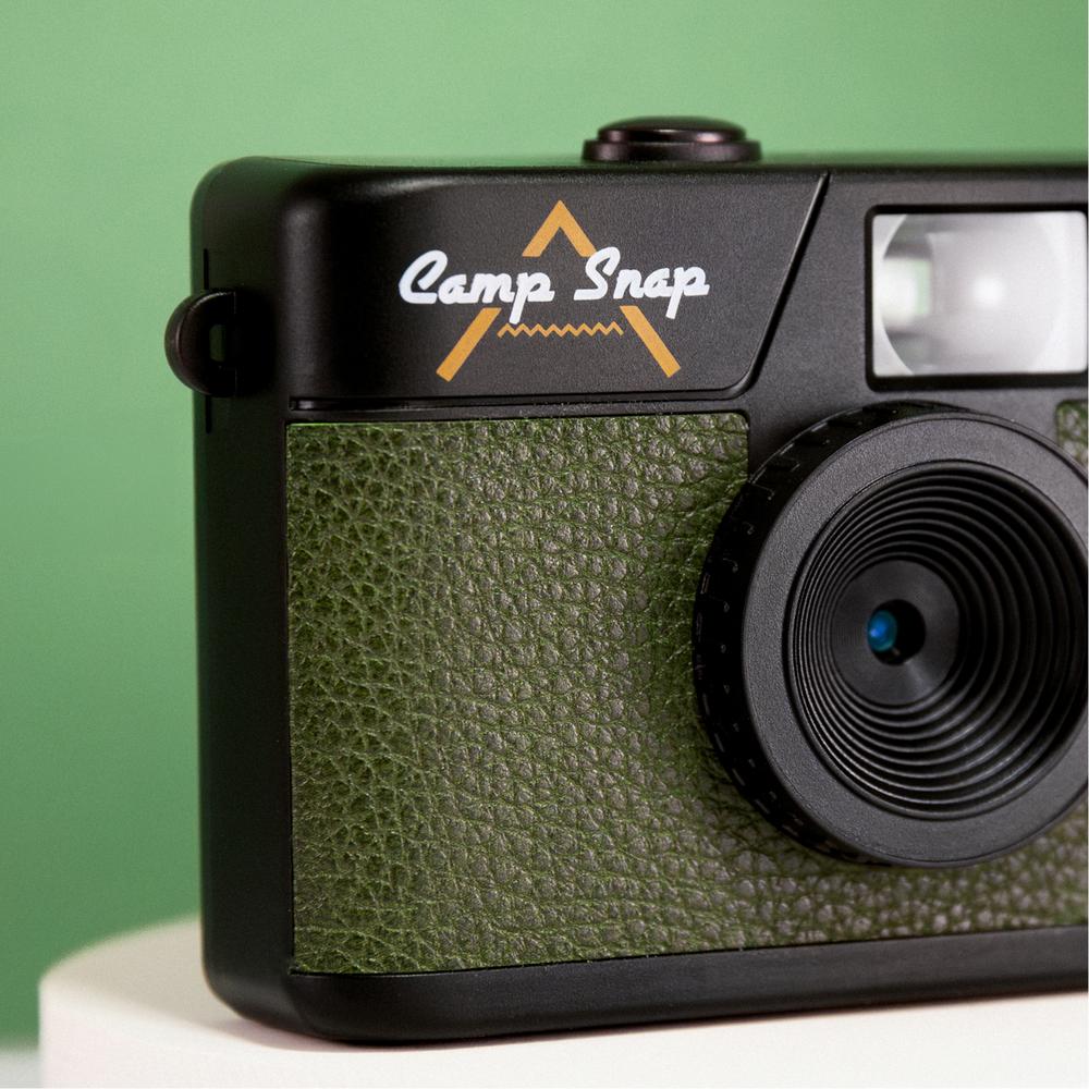 Cámara Estilo Retro Camp Snap Verde