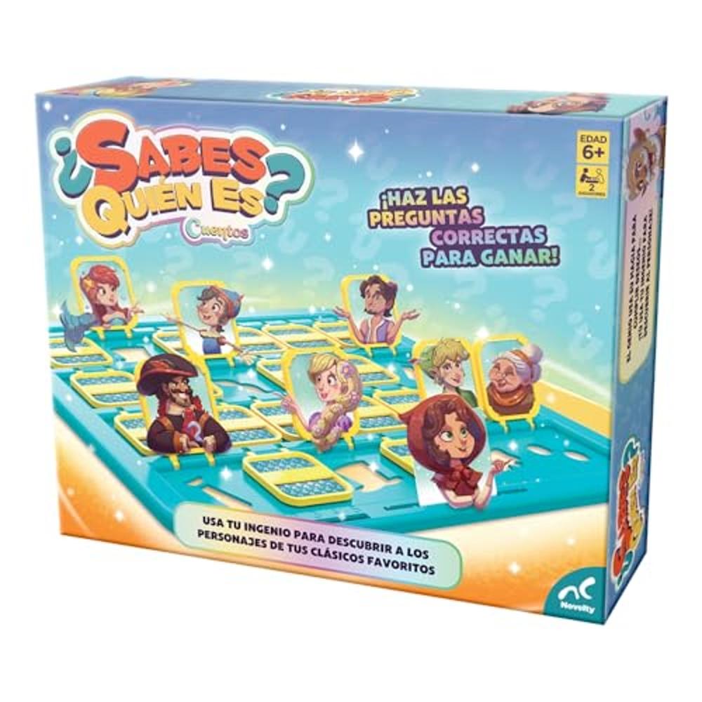 Juego De Mesa ¿Sabes Quién Es? Personajes de Cuentos Clásicos
