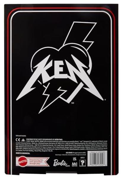 Muñeca Ken coleccionable de Barbie: La Película con un gran abrigo de ...