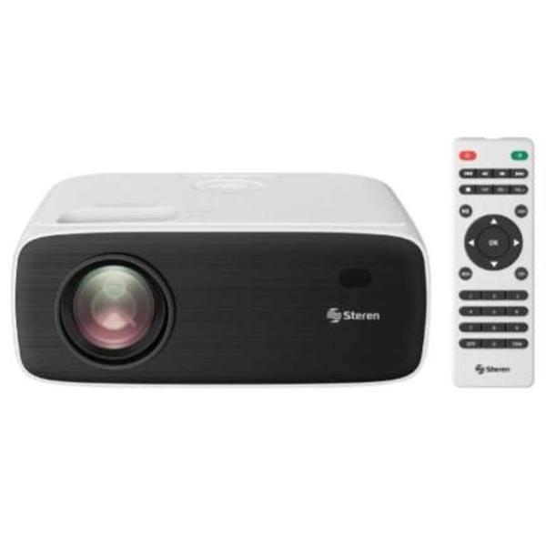 Proyector Multimedia Steren 60"-150" Full HD 250 Lúmenes Blanco
