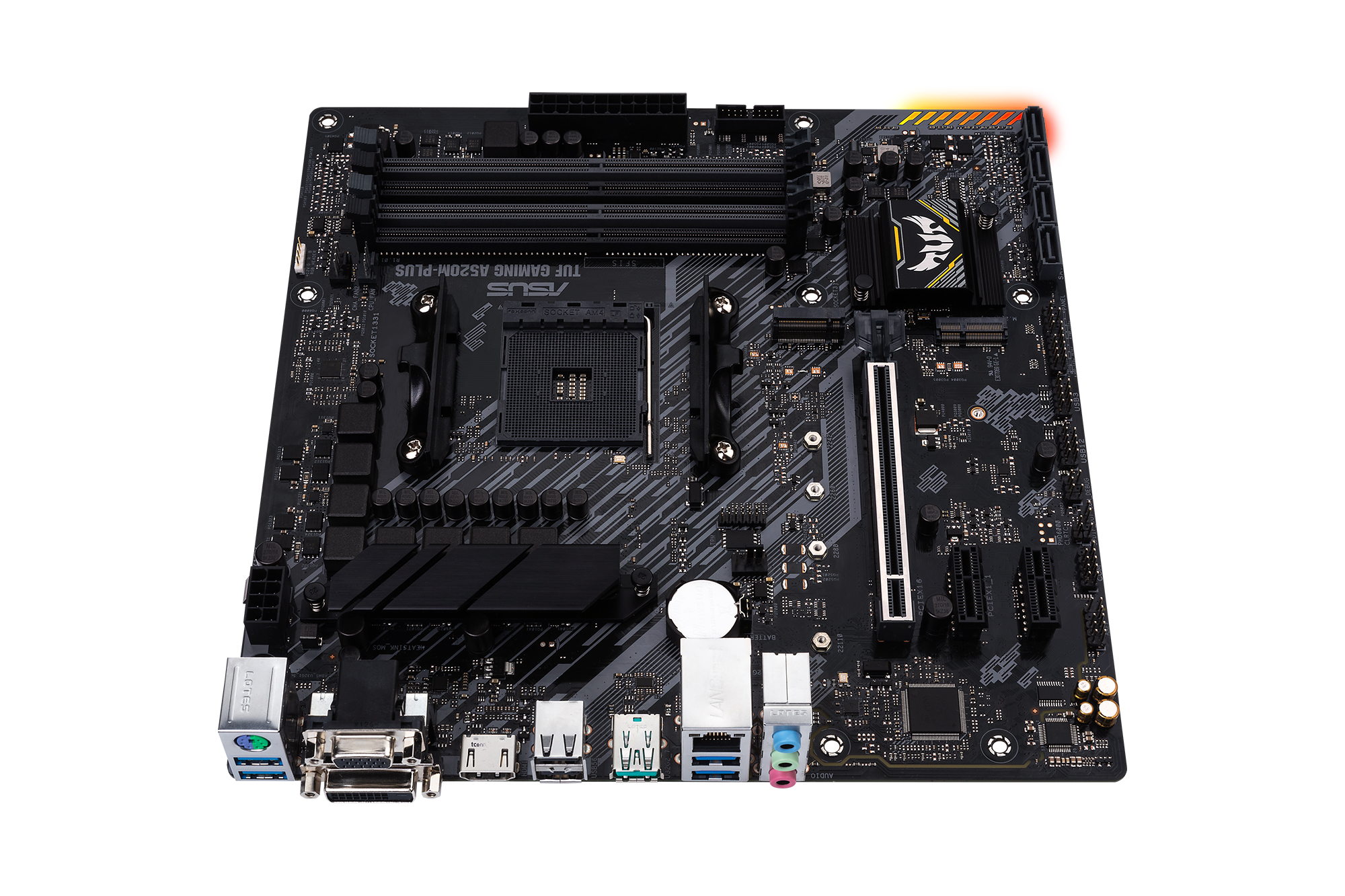 Tarjeta Madre ASUS TUF Gaming A520M-Plus WIFI Micro ATX S-AM4 AMD Ryzen ...