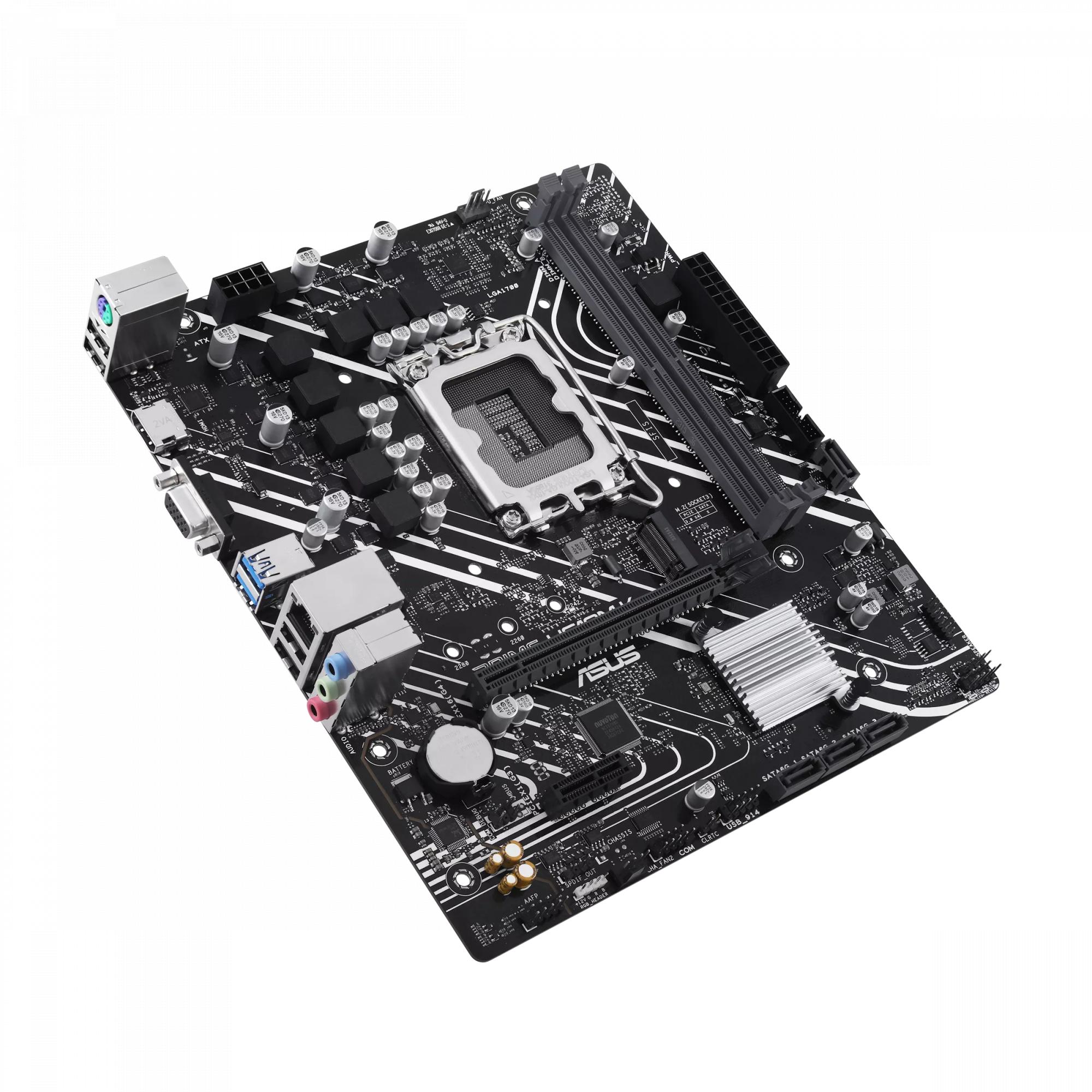 Tarjeta Madre ASUS PRIME H610M-K Micro-ATX LGA 1700 Intel H610 DDR5 HDMI