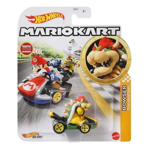 Bowser Standard Kart Mario Kart Hot Wheels 2026