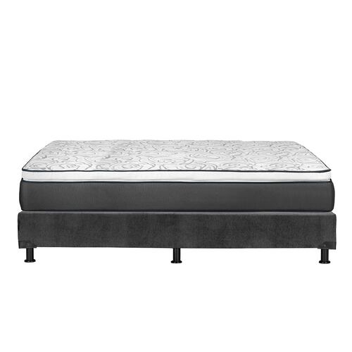 Colchón Matrimonial Restonic Trini + Box + Almohada 2 Pack