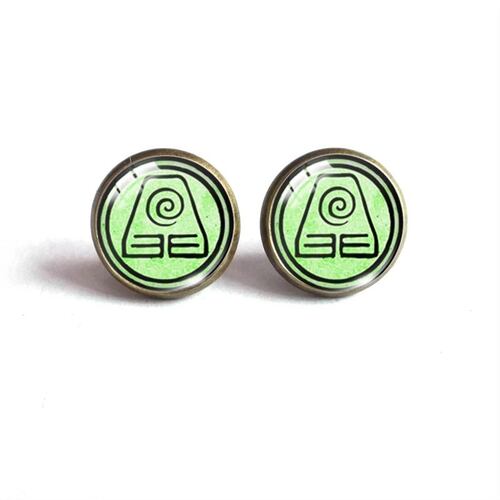 Anillo Avatar Tierra Fuego Agua Aire Mujer Joyería Ajustable Abierto Regalo