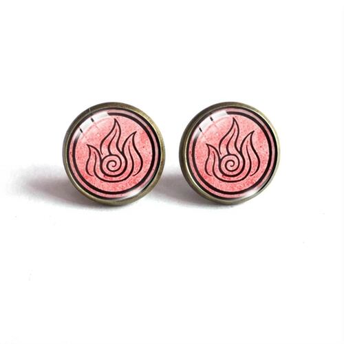 Anillo Avatar Tierra Fuego Agua Aire Mujer Joyería Ajustable Abierto Regalo