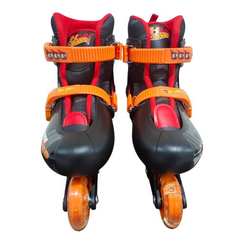 Patines En Linea Para Niños Hot Wheels 23-26cm Ajustables