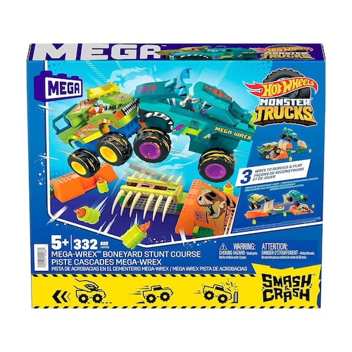 Pista de Acrobacias Hot Wheels Monster Truck Mattel 332 piezas