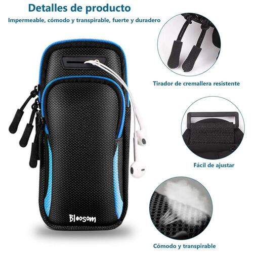 Brazalete 7 Impermeable, Ideal Para Ejercicio Y Exterior Negro