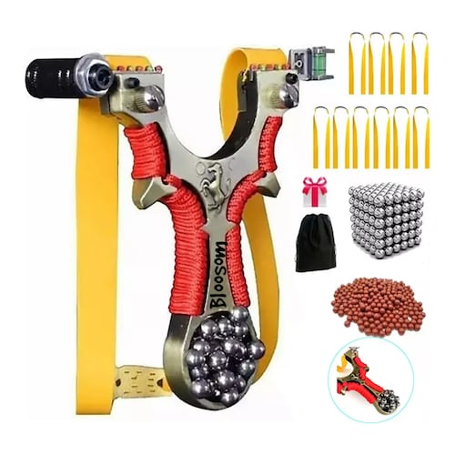 Tirachinas Resortera Láser Infrarrojo Profesional Totalmente Metálico ...