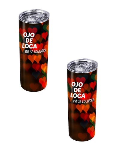 Duo de Termos Divertidos Parejas Tóxicas 590 ml TINK