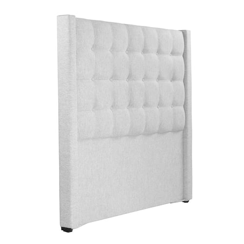 Cabecera Trinity Bruks Color Plata Matrimonial