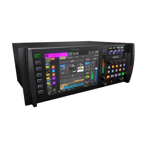 Mezcladora BEHRINGER WING RACK 48 Ch Pantalla Tactil 10.1