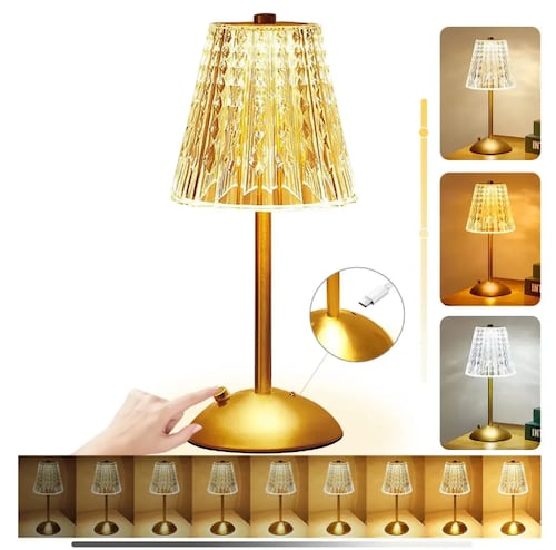 Lampara Recargable Led Lights Buro Decorativa Luz De Noche