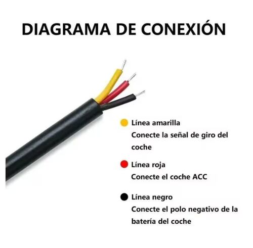 Tira Luz Drl Direccional Secuencial Fluyendo Rgb Auto 60cm