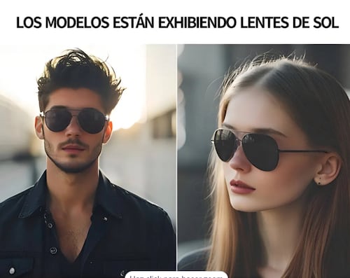 Lentes De Sol Polarizados Modelo:color metal azulado oscuro