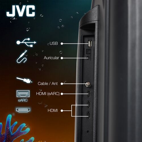 JVC Pantalla Smart TV 40 pulgadas Full HD LED Roku TV Netflix YouTube ...